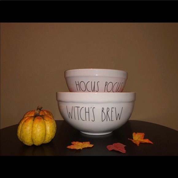 Rae Dunn | Accessories | Rae Dunn Mixing Bowls Hocus Pocus Witches Brew ...